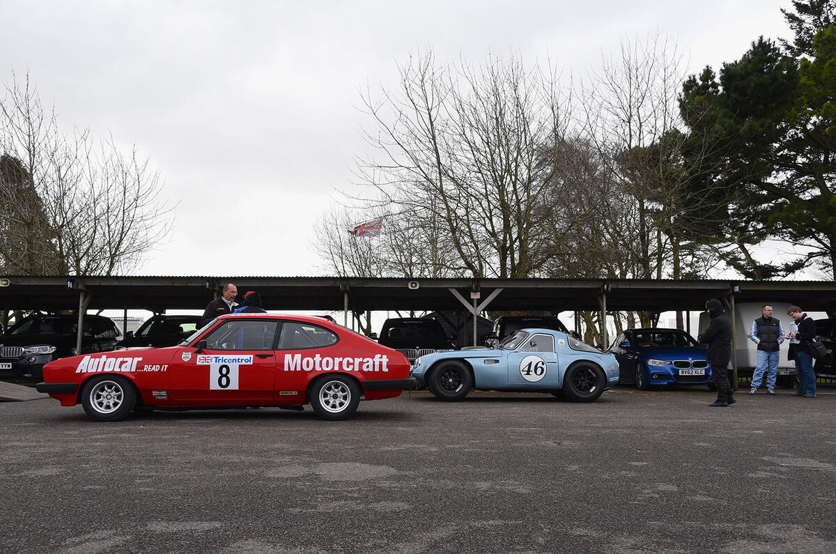 Gordon Spice Racing Ford Capri driven at Goodwood | Autocar