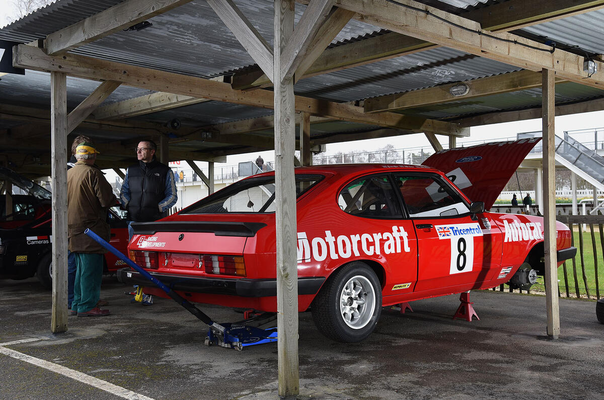 Gordon Spice Racing Ford Capri driven at Goodwood | Autocar