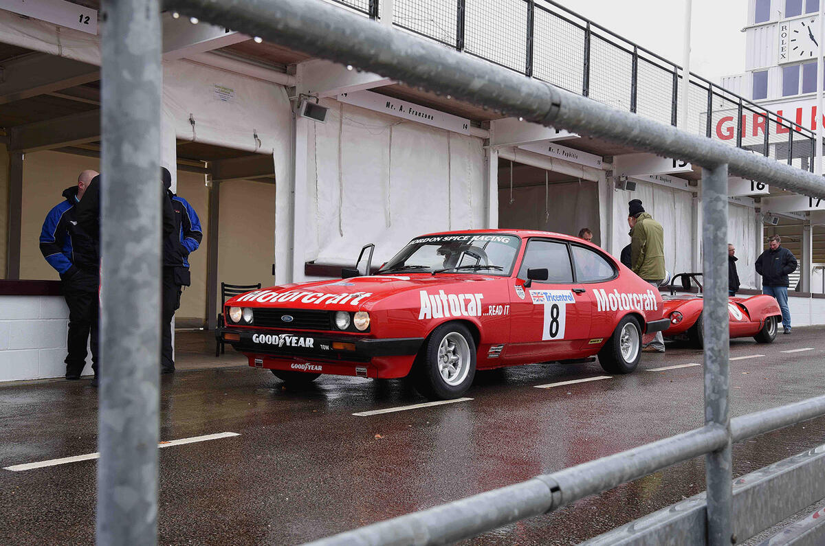 Gordon Spice Racing Ford Capri driven at Goodwood | Autocar
