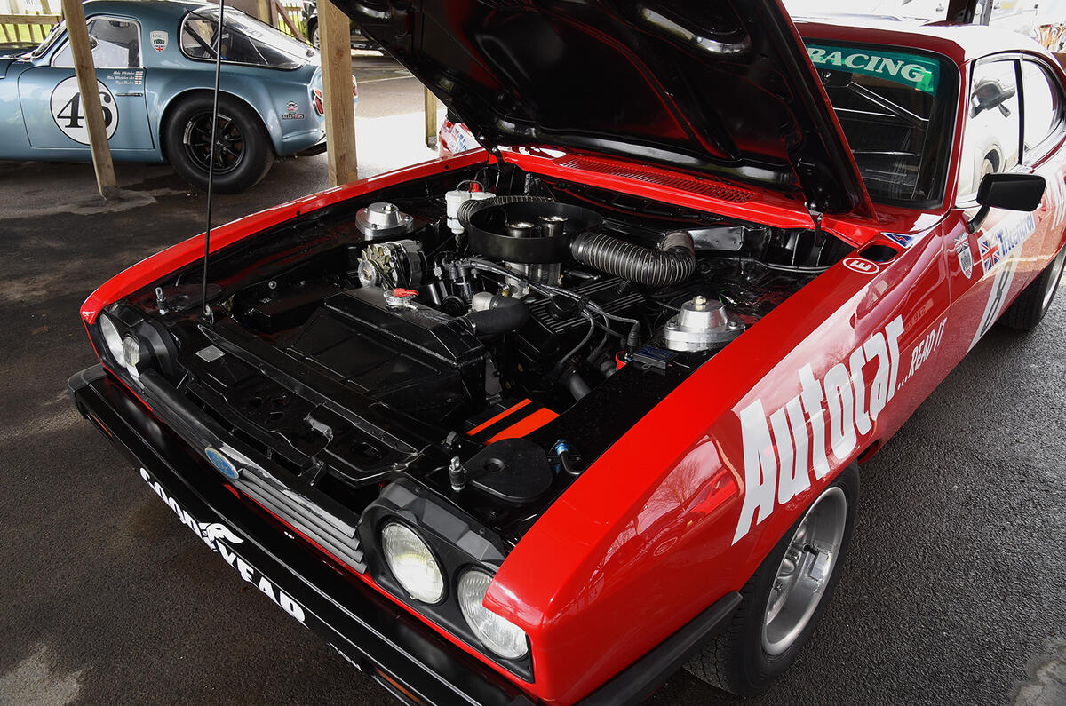 Gordon Spice Racing Ford Capri driven at Goodwood | Autocar