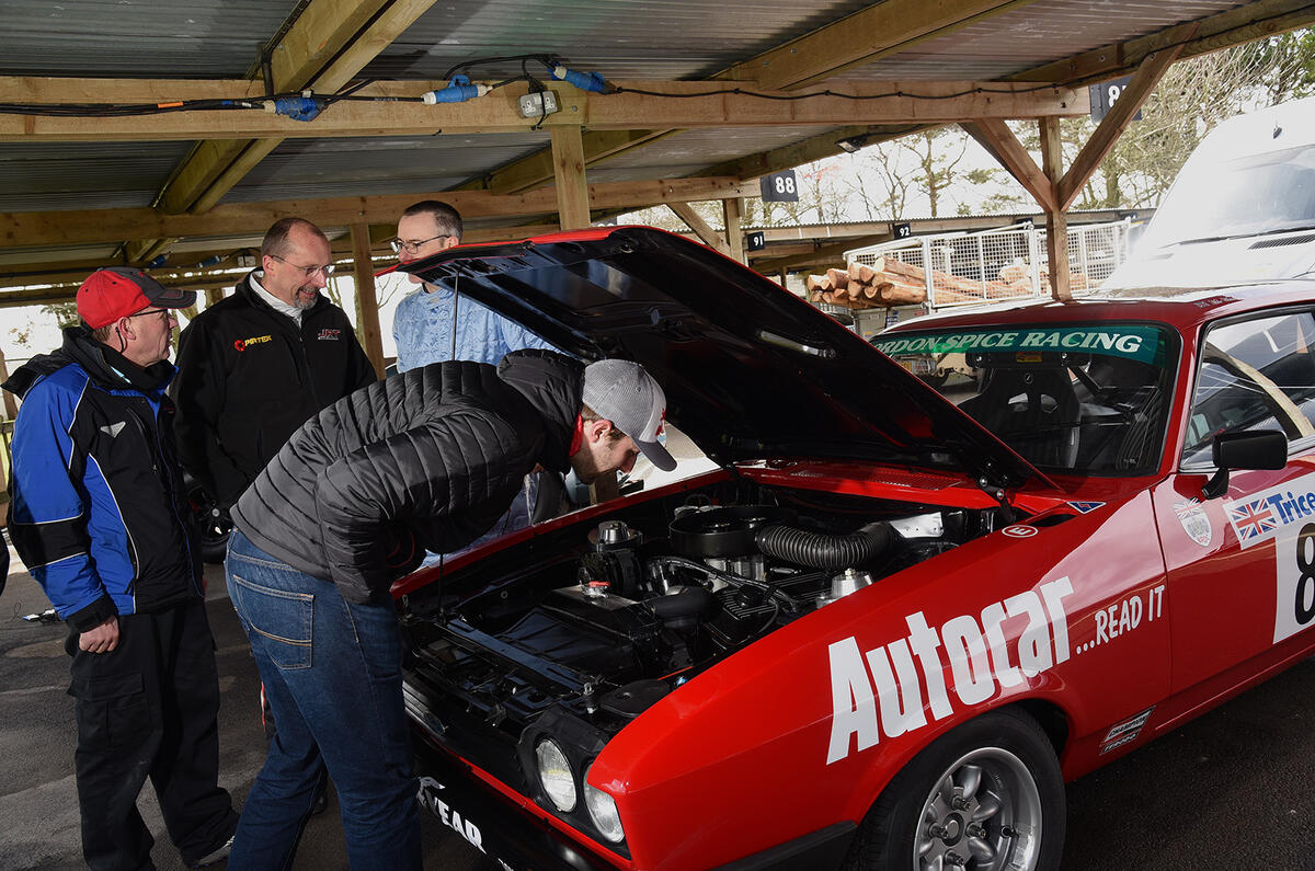 Gordon Spice Racing Ford Capri driven at Goodwood | Autocar