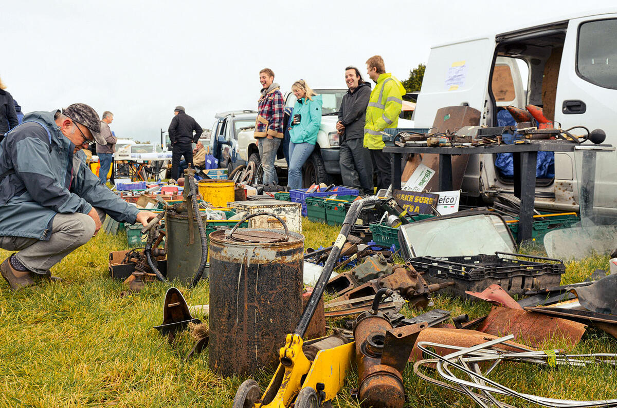 Welcome to the jumble: we visit the ultimate car parts sale | Autocar