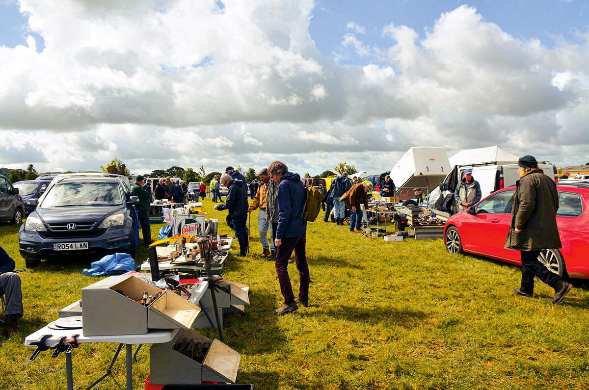 Welcome to the jumble: we visit the ultimate car parts sale | Autocar