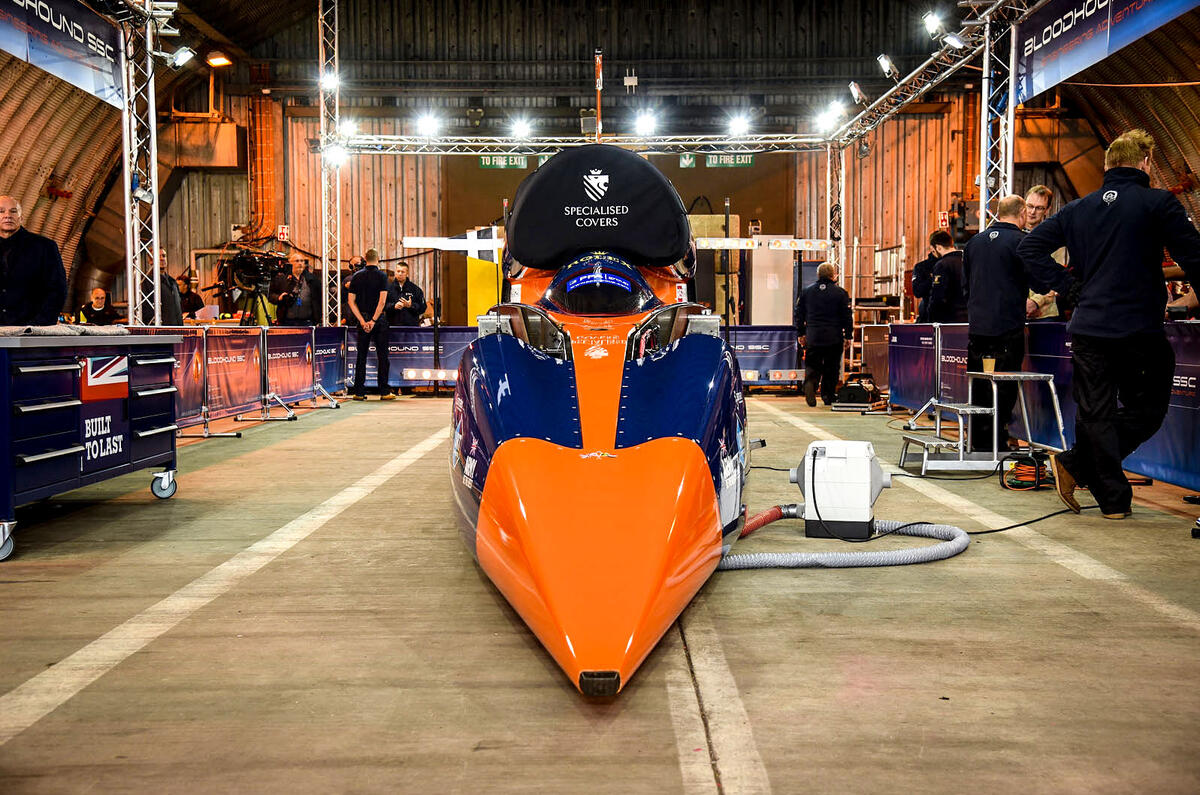 First Bloodhound SSC speed record attempt confirmed for 2019 | Autocar