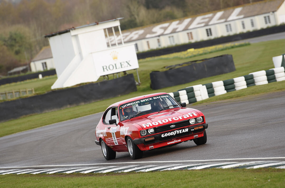 Gordon Spice Racing Ford Capri driven at Goodwood | Autocar