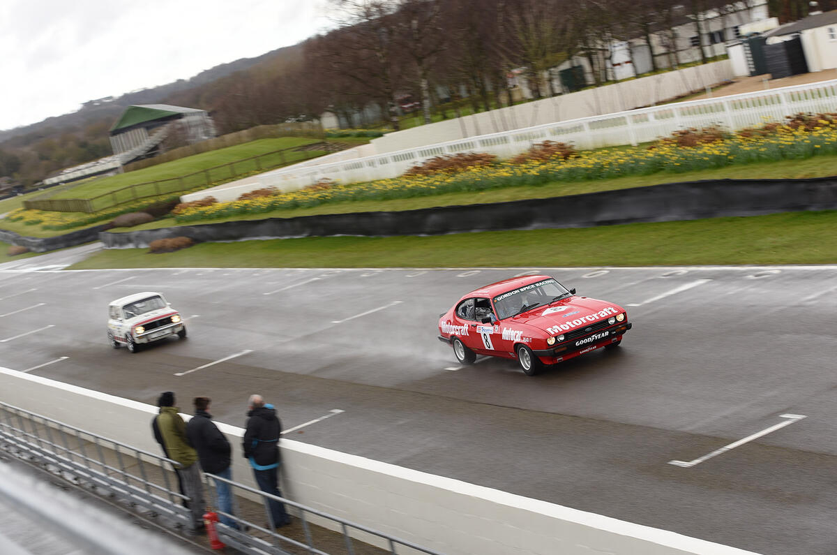 Gordon Spice Racing Ford Capri driven at Goodwood | Autocar