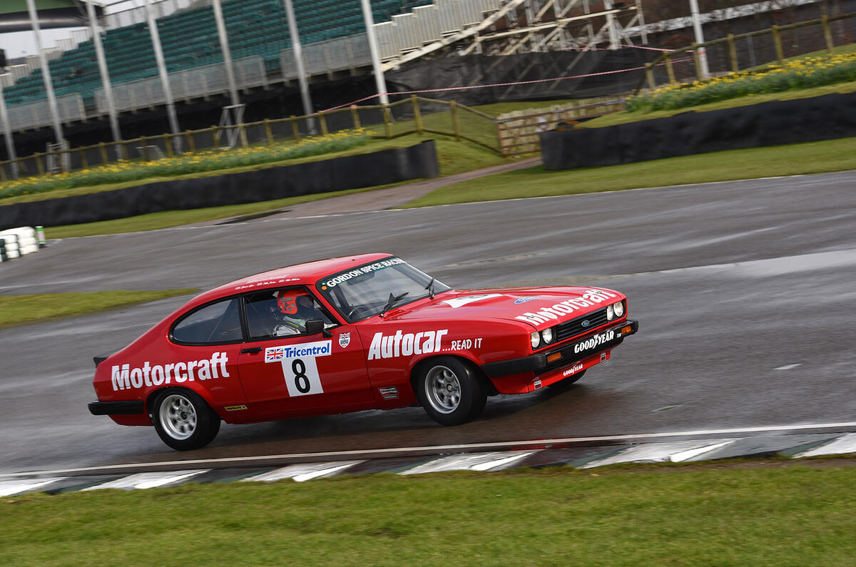 Gordon Spice Racing Ford Capri driven at Goodwood | Autocar
