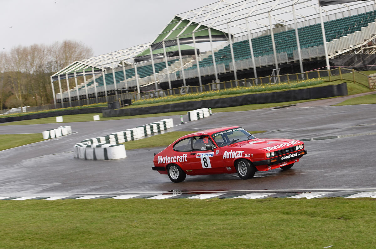 Gordon Spice Racing Ford Capri driven at Goodwood | Autocar