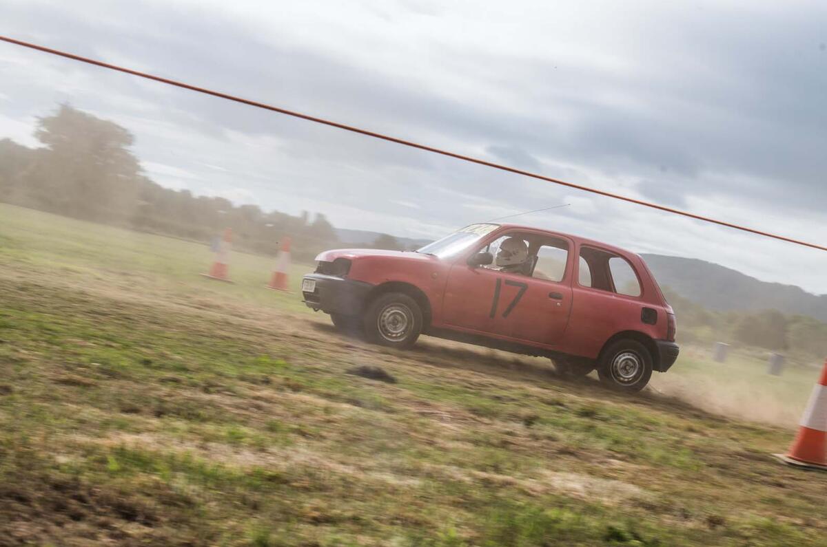 Dust or Bust: taking a £200 Nissan Micra grass-track racing | Autocar