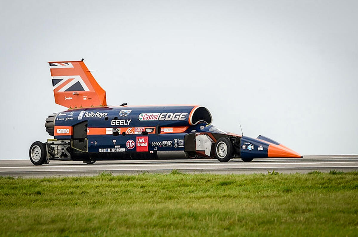 First Bloodhound SSC speed record attempt confirmed for 2019 | Autocar