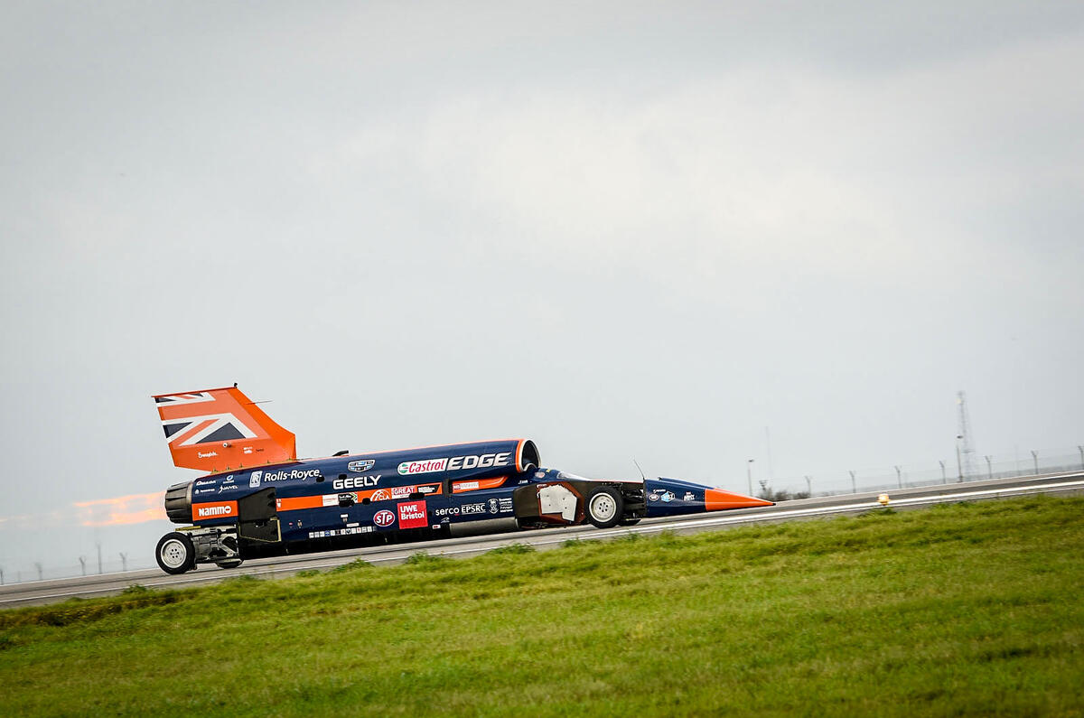 First Bloodhound SSC speed record attempt confirmed for 2019 | Autocar