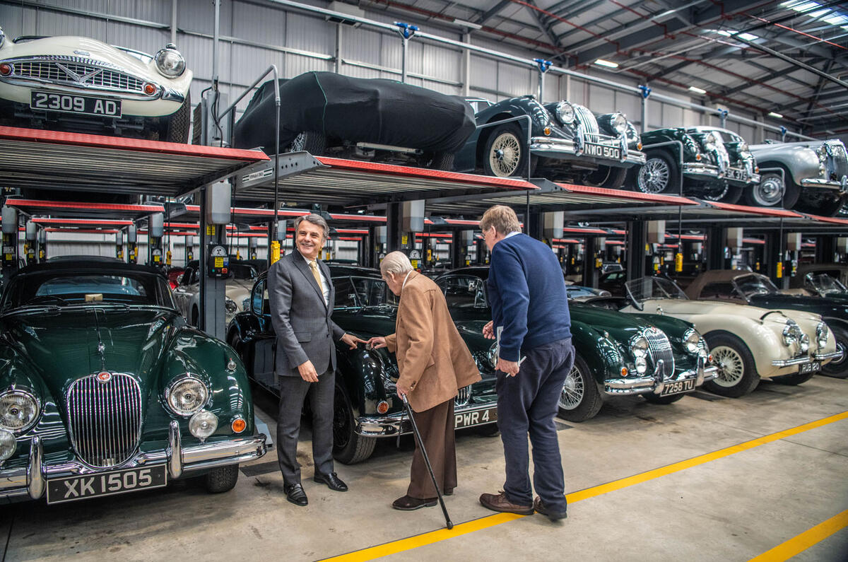At work with Norman Dewis, Jaguar Land Rover's legendary test engineer ...