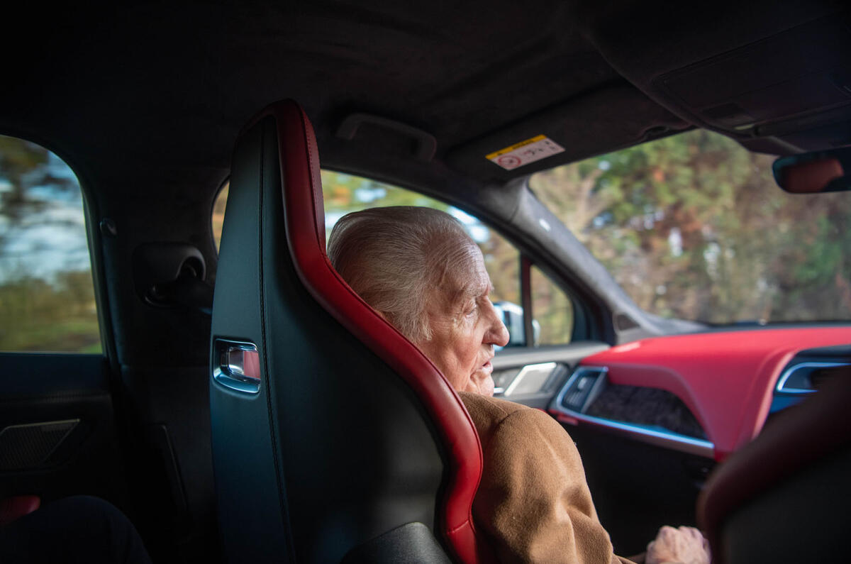 At work with Norman Dewis, Jaguar Land Rover's legendary test engineer ...