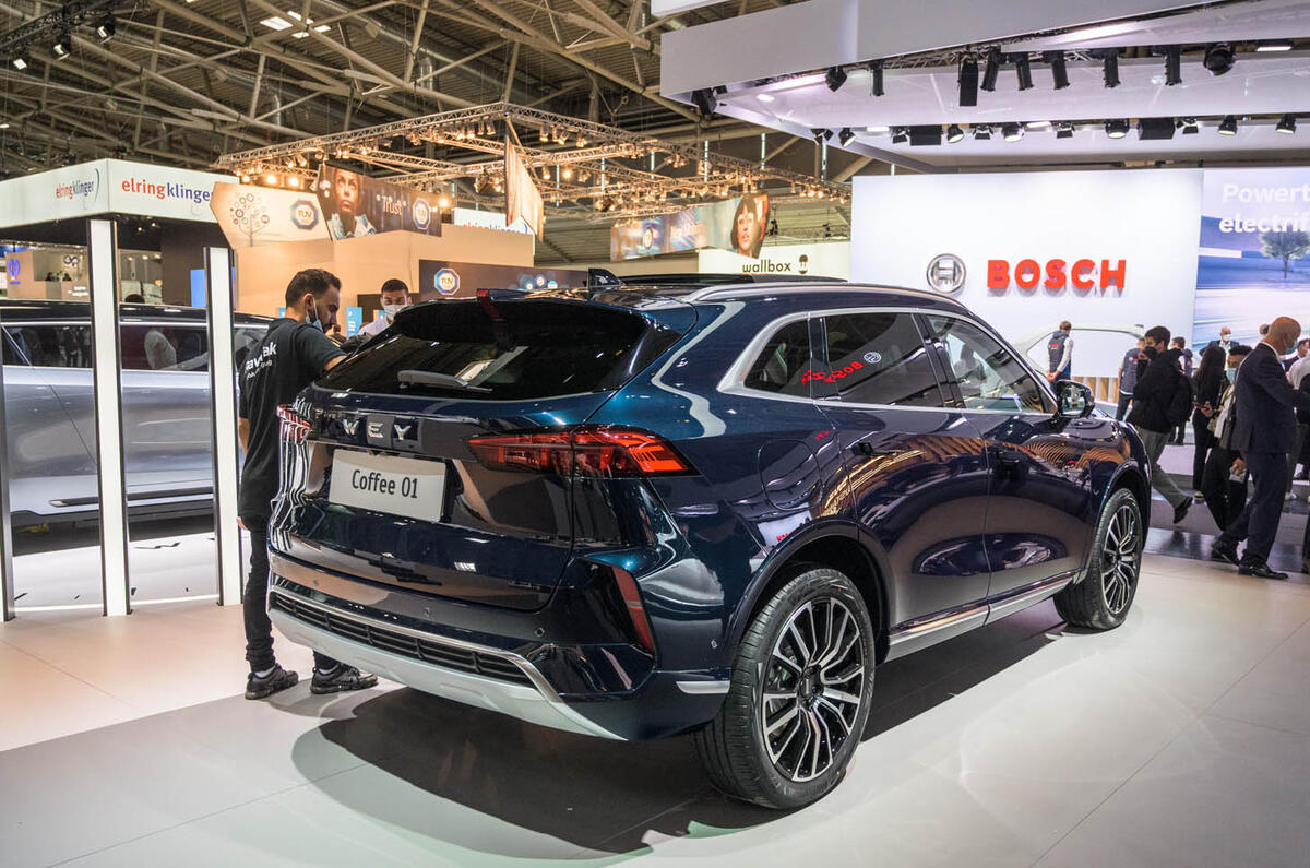 Wey Coffee 01 spearheads Chinese brand's UK launch | Autocar