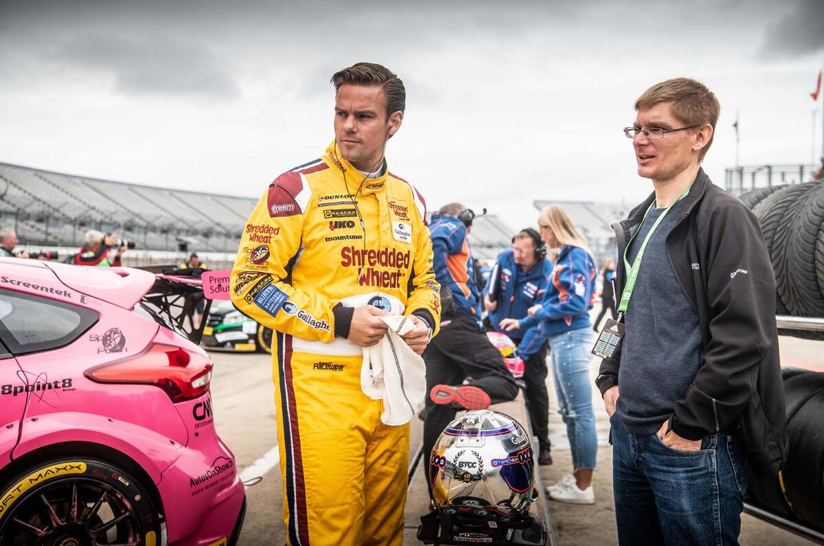 What it takes to keep up with a BTCC driver on race weekend | Autocar