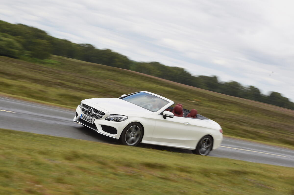 2016 Mercedes-Benz C 220 d AMG Line Cabriolet review review | Autocar