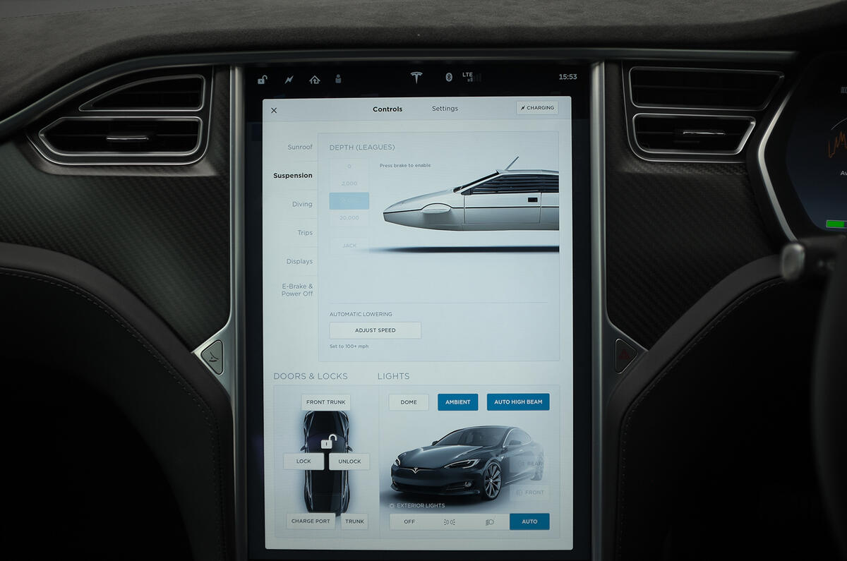 Tesla: hidden features in infotainment system explained | Autocar