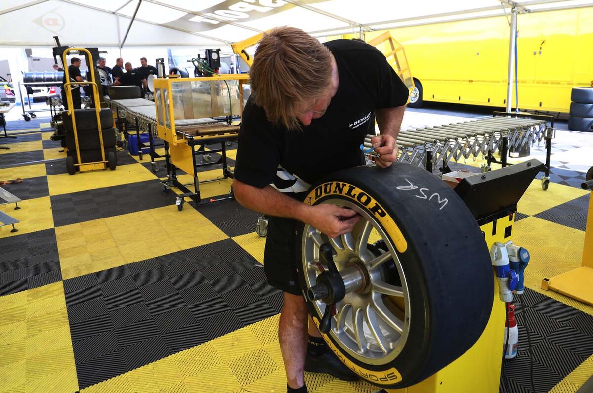 Racing tyre timeline: from rainforest to race track | Autocar