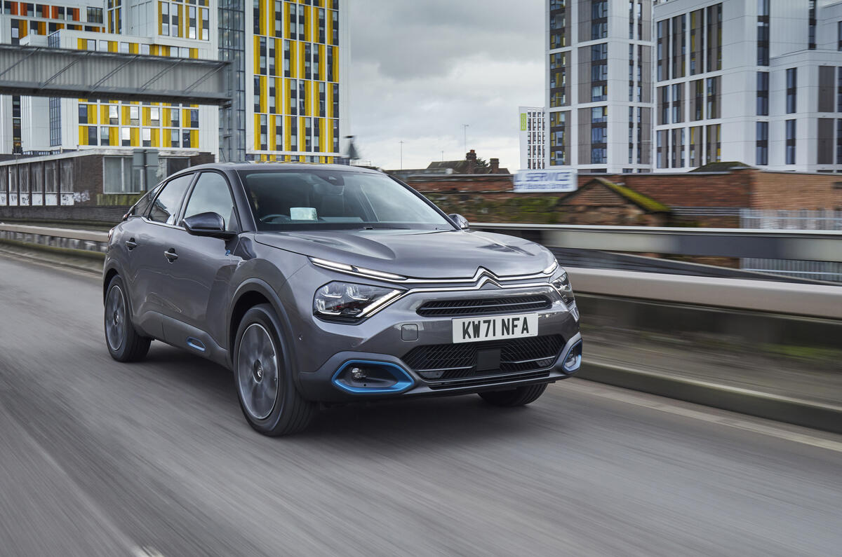 Updated 2021 Citroen e-C4 gets "increased real-world range" | Autocar