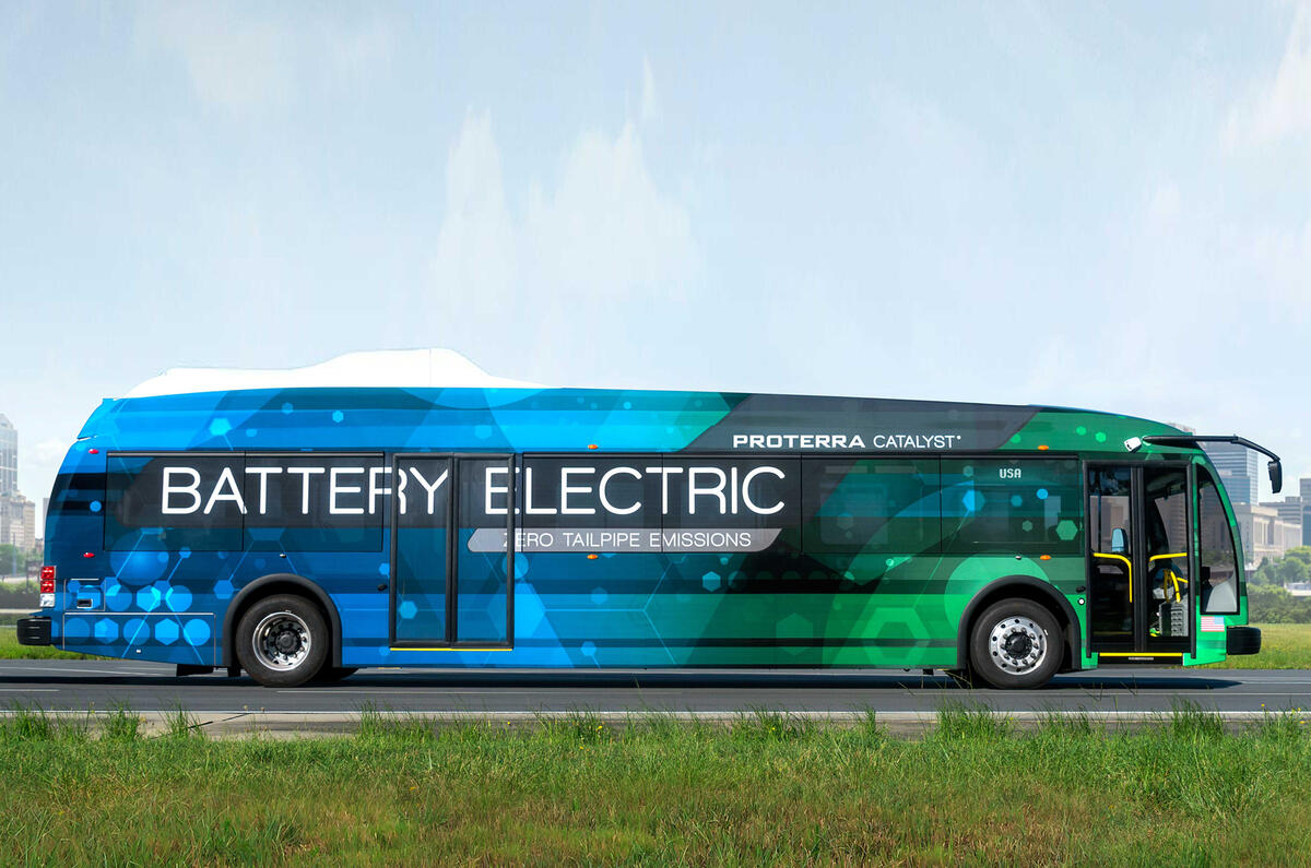 Electric bus with 350-mile range revealed | Autocar
