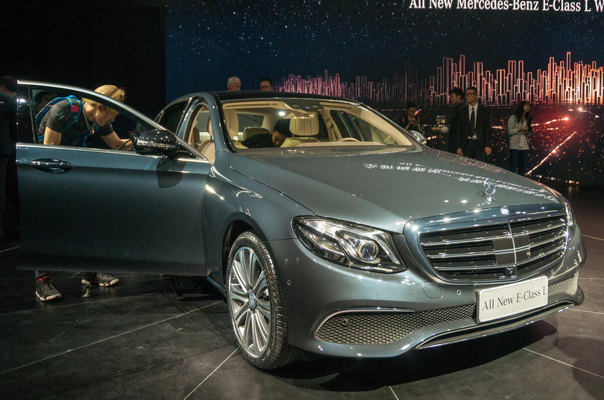 Mercedes-Benz E-Class LWB revealed in Beijing | Autocar