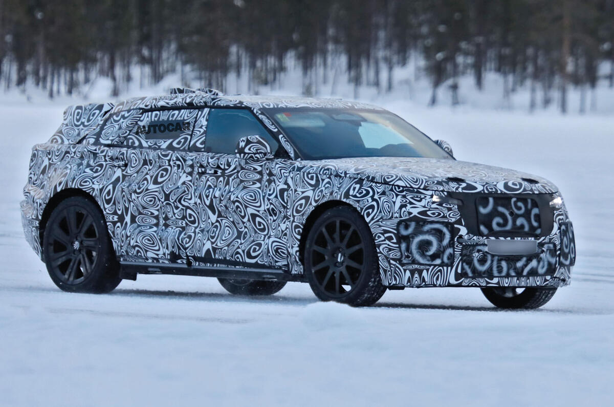 Sleek new Range Rover Velar EV due to launch in spring 2026 | Autocar