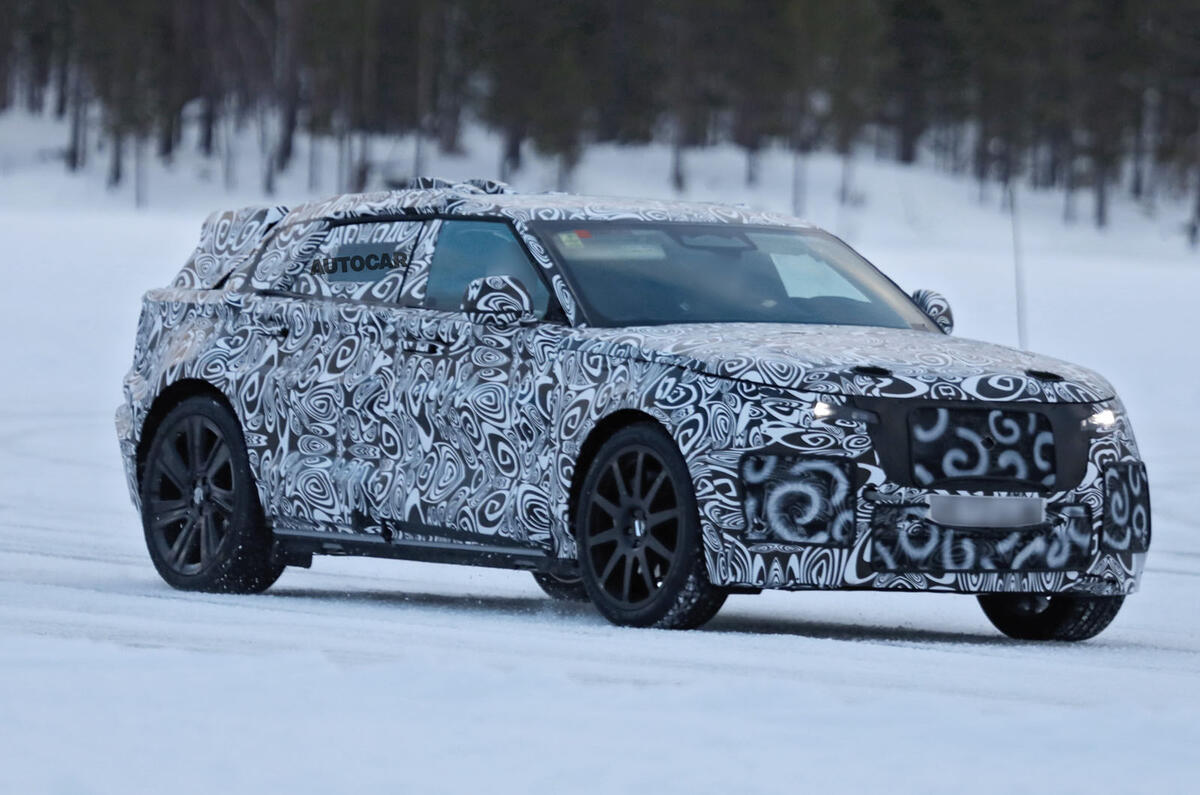 Sleek new Range Rover Velar EV due to launch in spring 2026 | Autocar