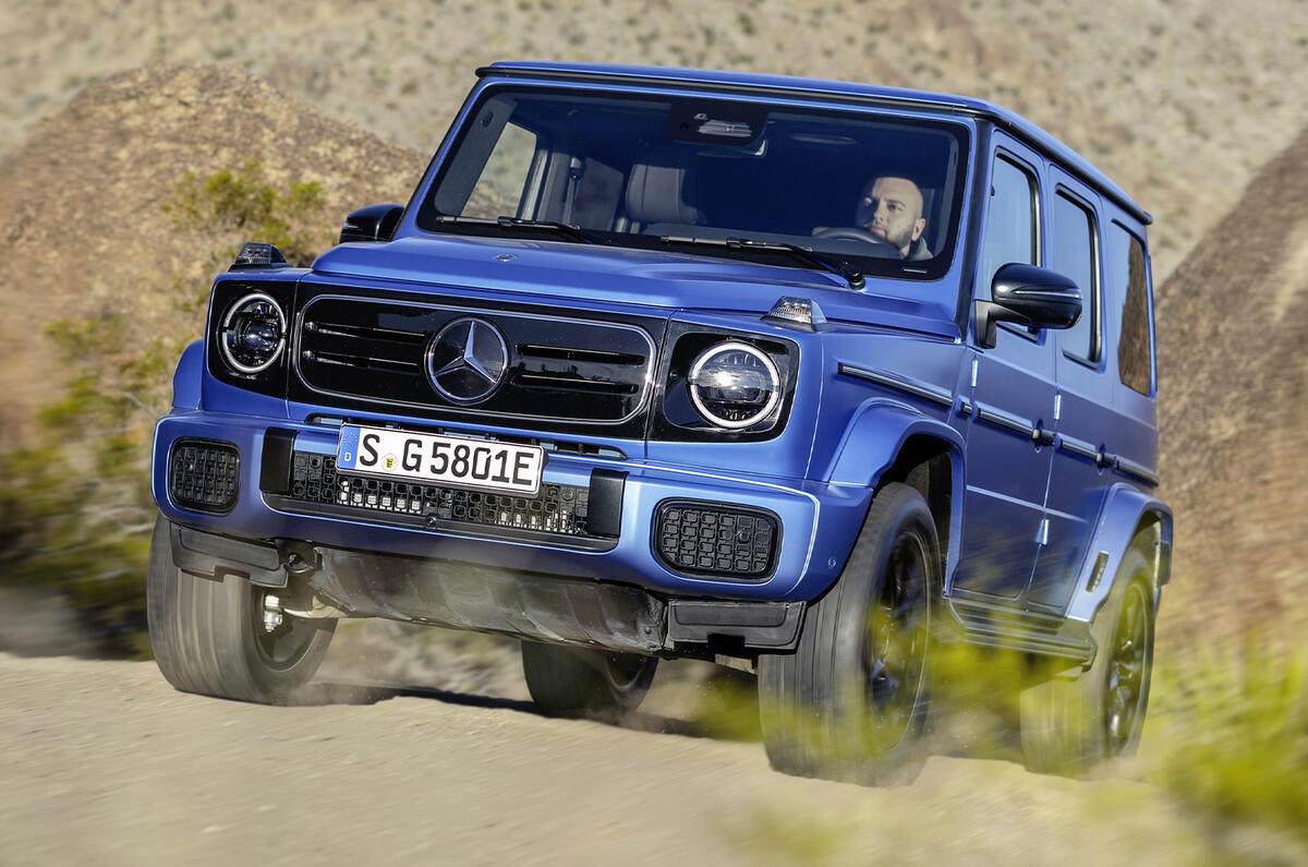 Mercedes G-Class EV could get 400-mile range with new battery | Autocar