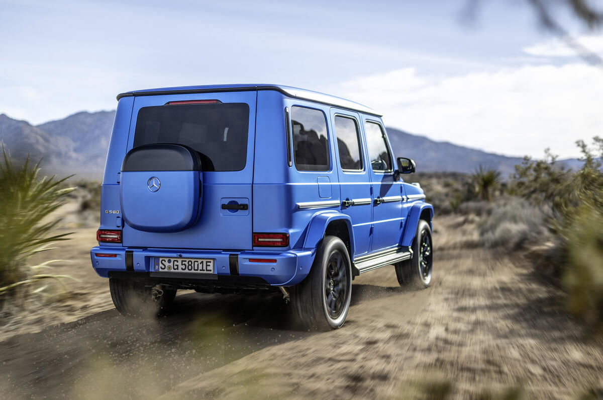 Mercedes G-Class EV could get 400-mile range with new battery | Autocar