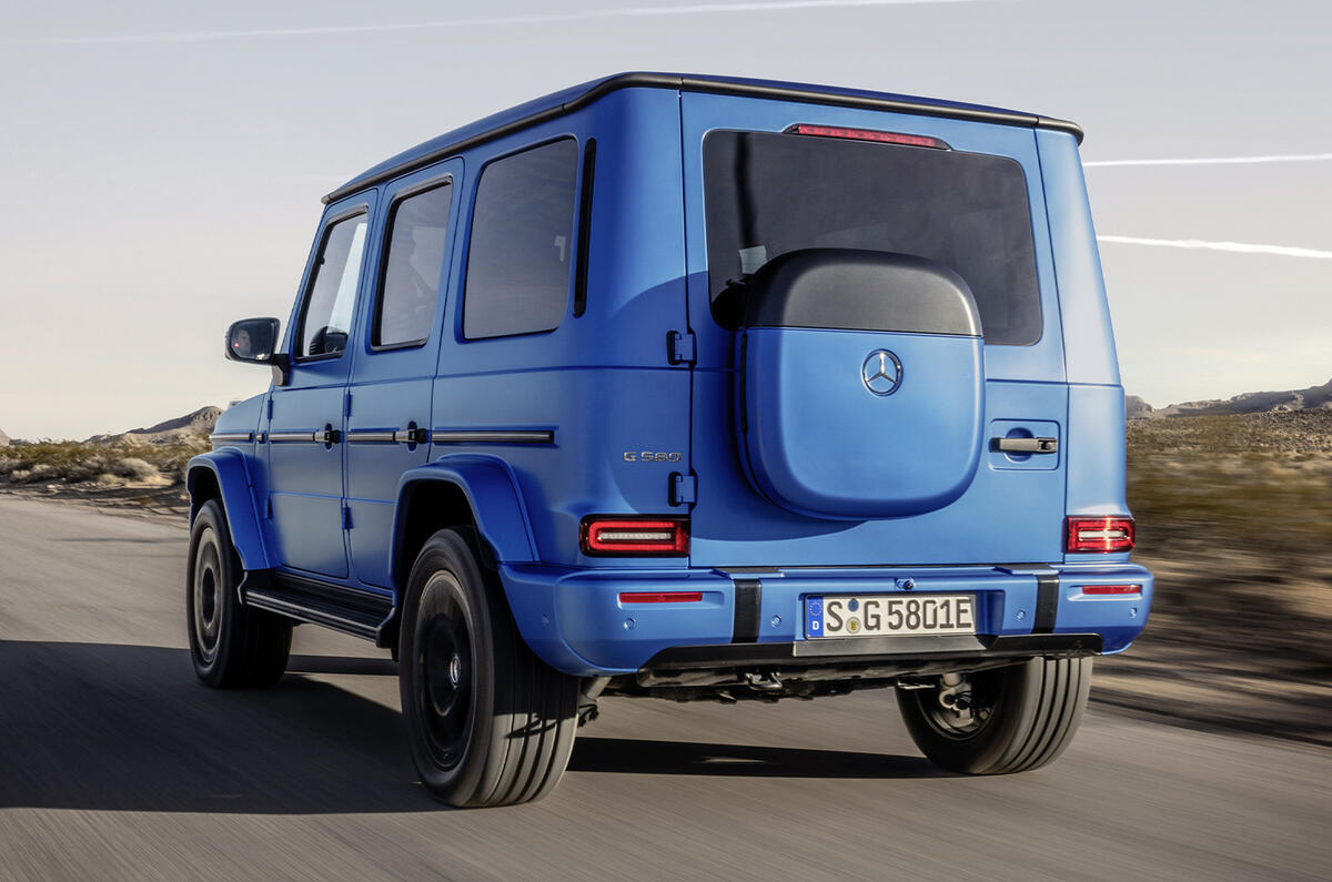 Mercedes G-Class EV could get 400-mile range with new battery | Autocar