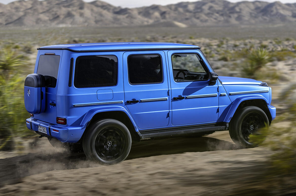 Mercedes G-Class EV could get 400-mile range with new battery | Autocar