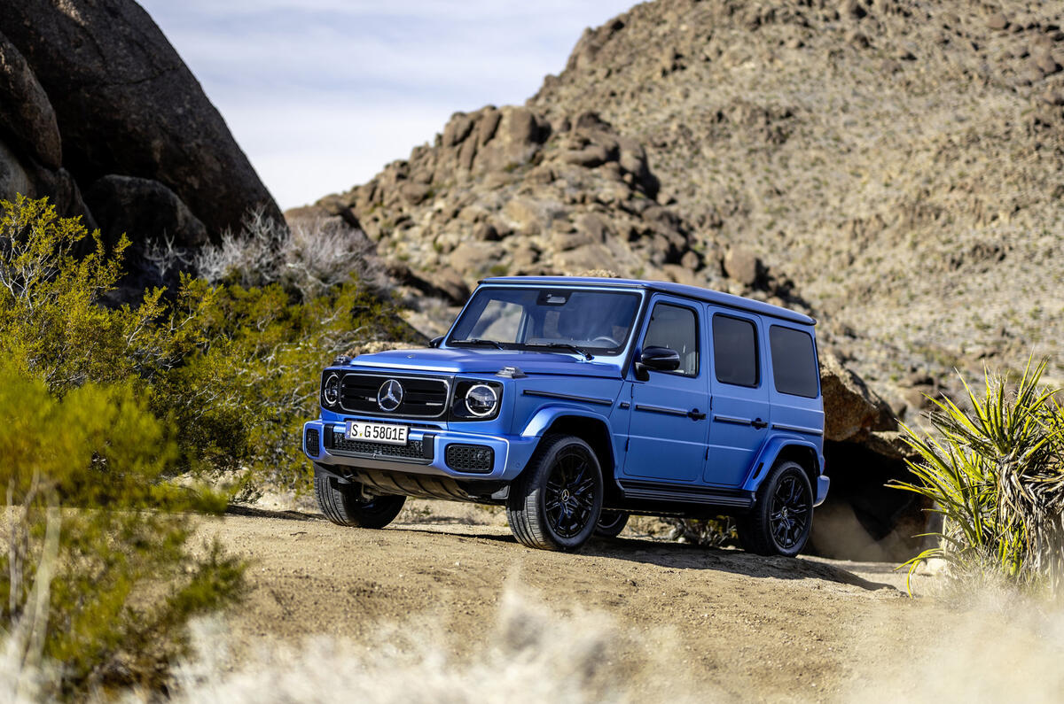 Mercedes G-Class EV could get 400-mile range with new battery | Autocar
