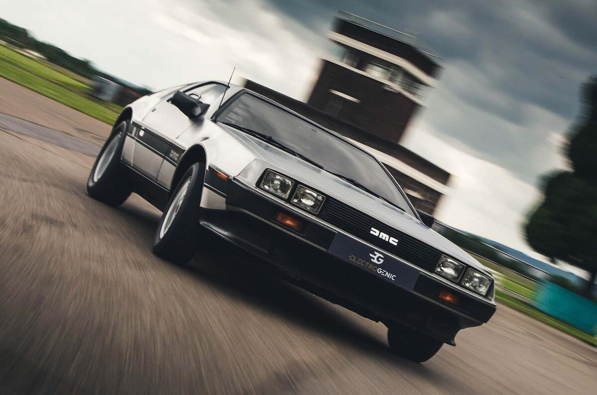 Forward to the future: Driving an electric DeLorean DMC-12 | Autocar