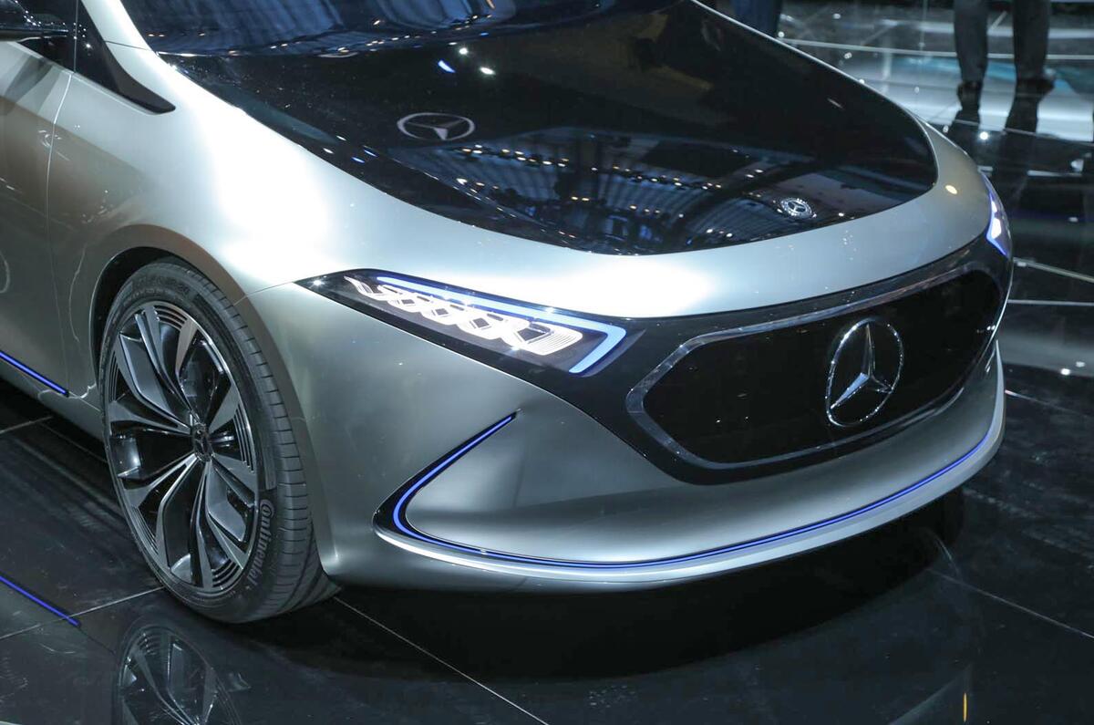 Mercedes EQA: electric crossover drops disguise in new images | Autocar