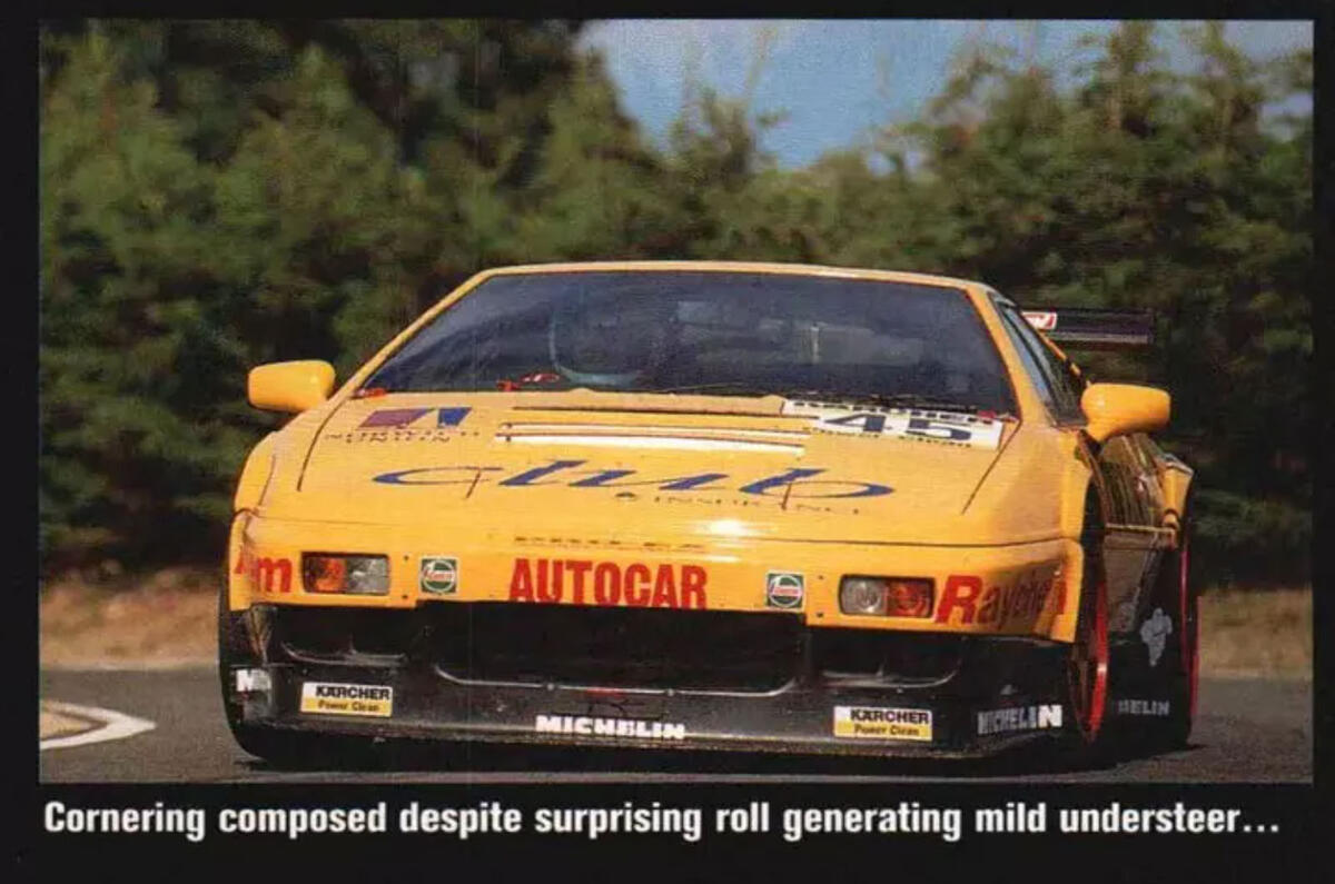 Esprit de War: When Lotus' GT2 racer met its road-going sibling | Autocar
