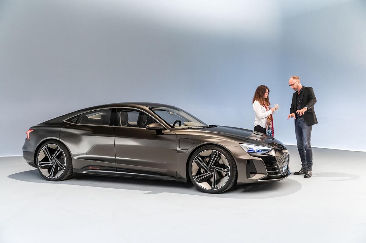 Q&A: Audi’s design boss on the E-tron GT concept | Autocar