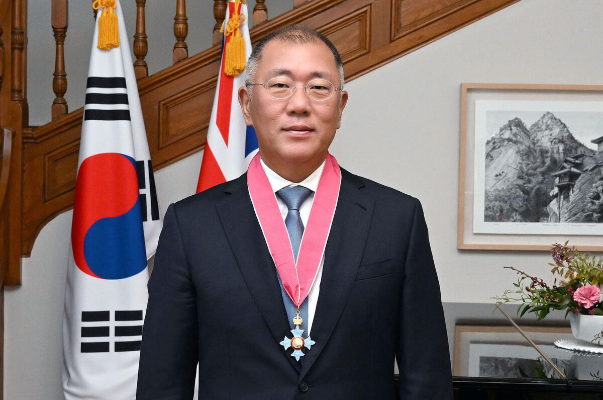 Hyundai boss Euisun Chung awarded CBE | Autocar