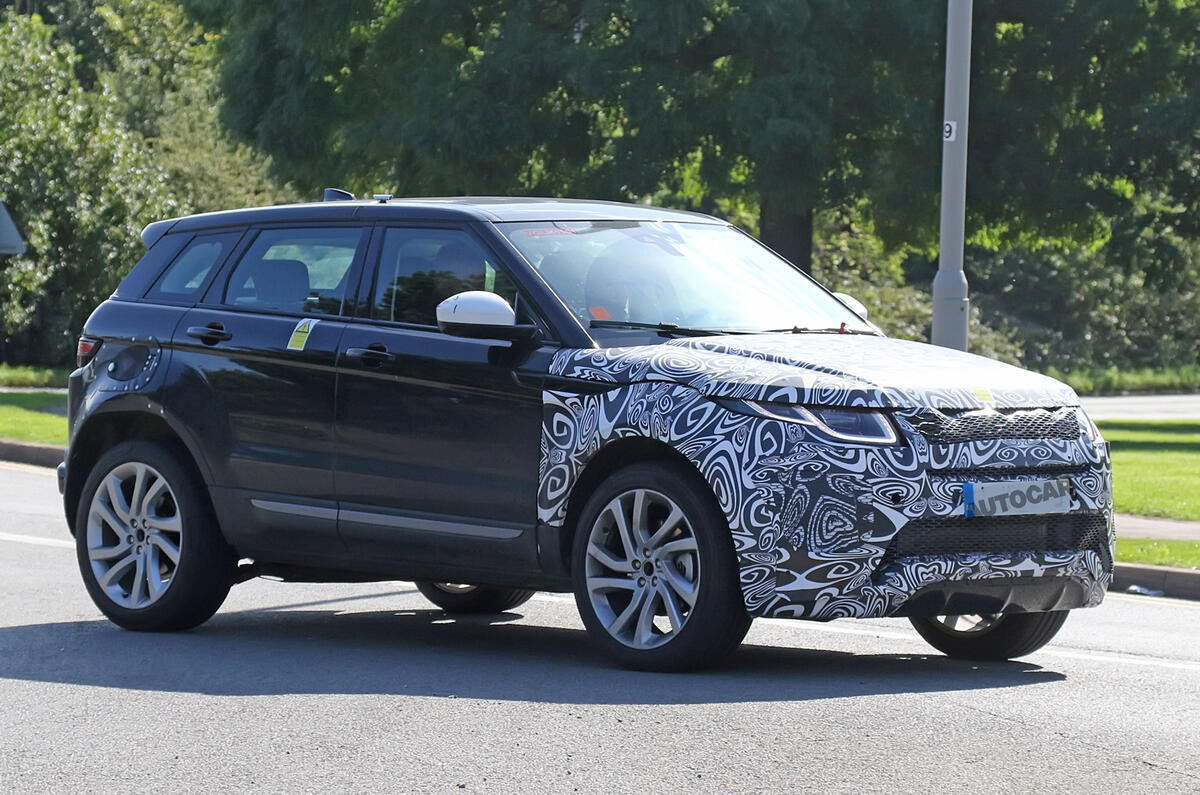 Range Rover Evoque PHEV due with new three-cylinder engine | Autocar