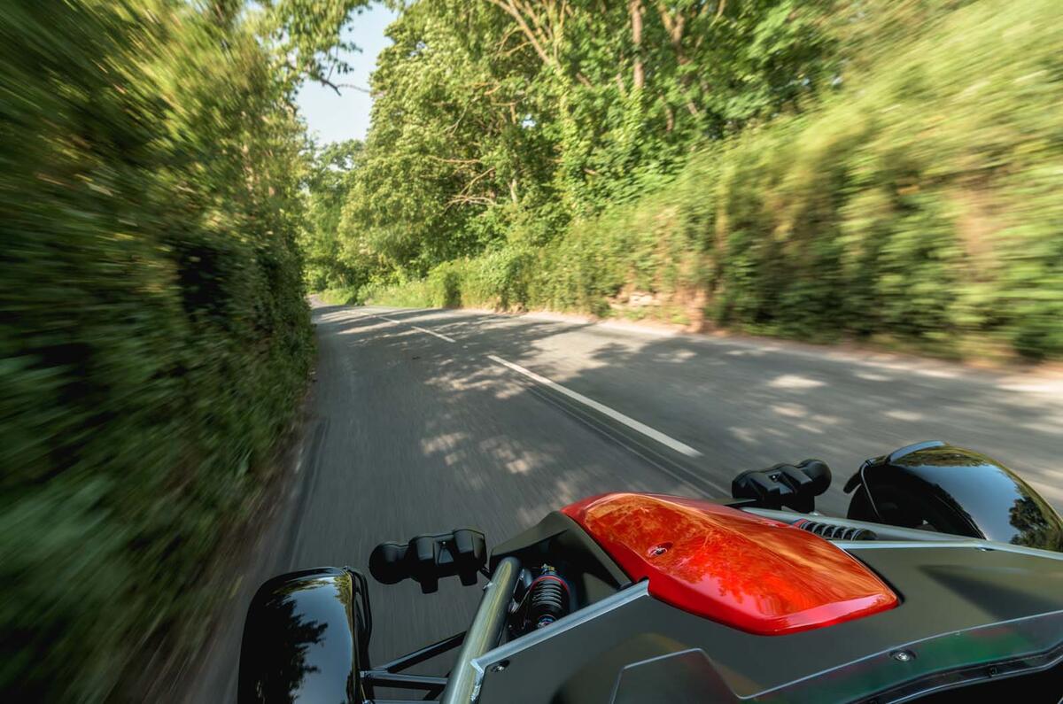 Ariel assault: Atom 4 and the Ace motorbike driven | Autocar