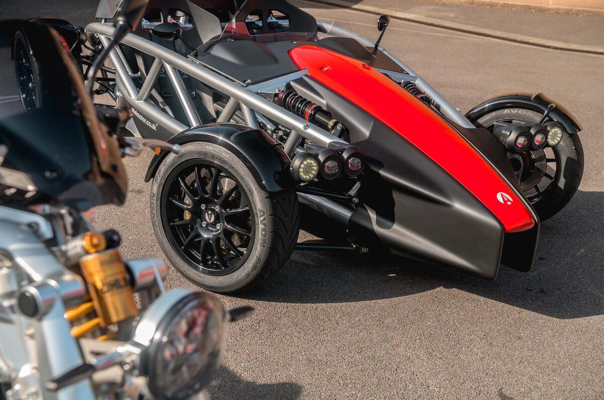 Ariel assault: Atom 4 and the Ace motorbike driven | Autocar