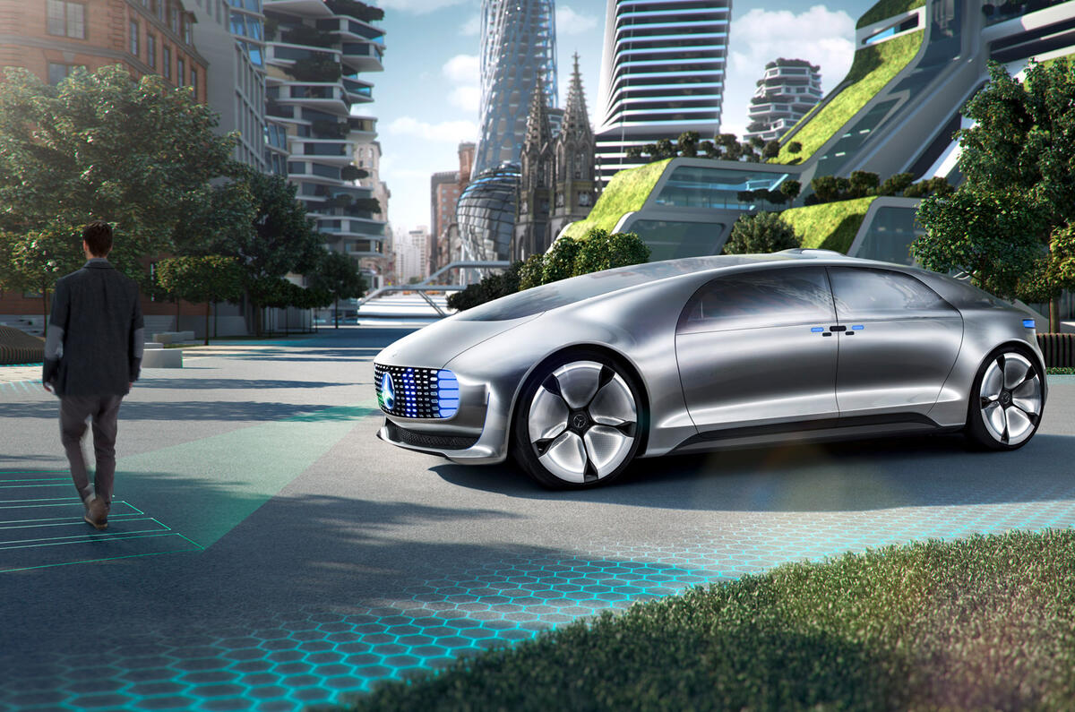 Mercedes reveals self-driving F015 concept ahead of CES | Autocar