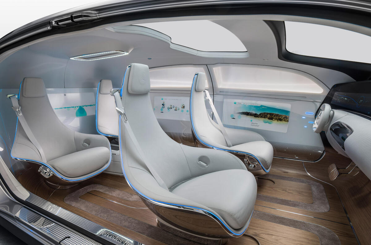 Mercedes reveals self-driving F015 concept ahead of CES | Autocar