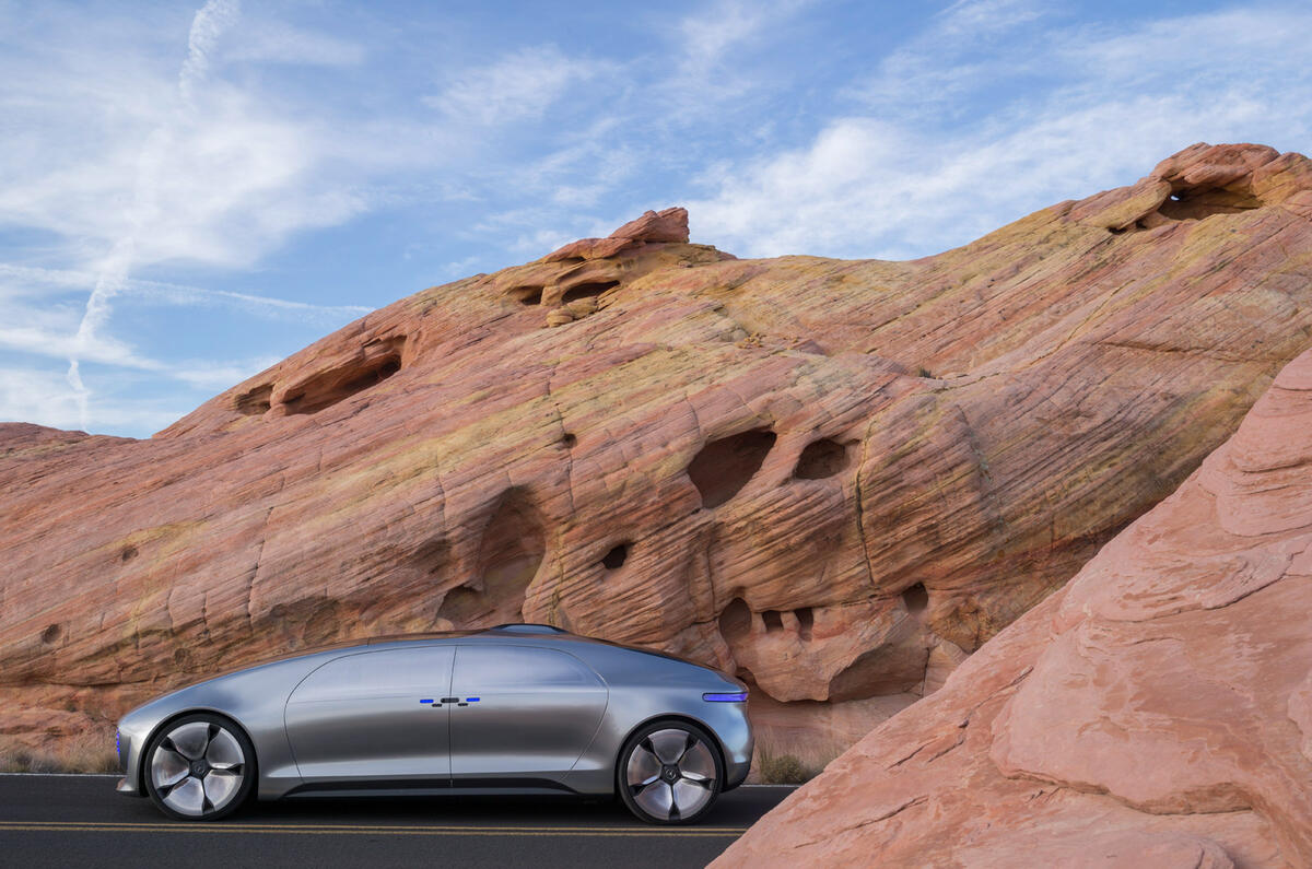Mercedes reveals self-driving F015 concept ahead of CES | Autocar