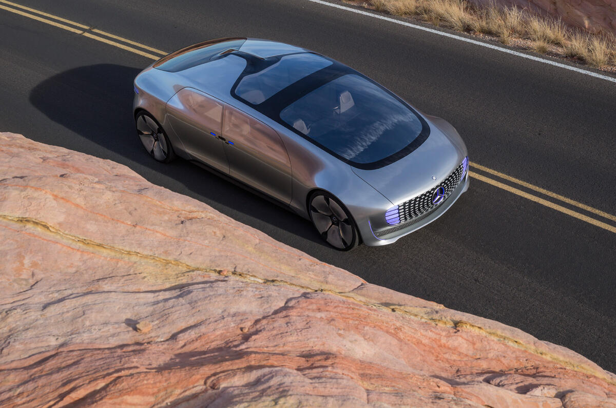 Mercedes reveals self-driving F015 concept ahead of CES | Autocar