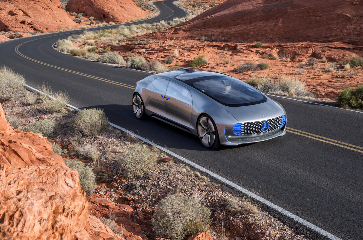 Mercedes reveals self-driving F015 concept ahead of CES | Autocar