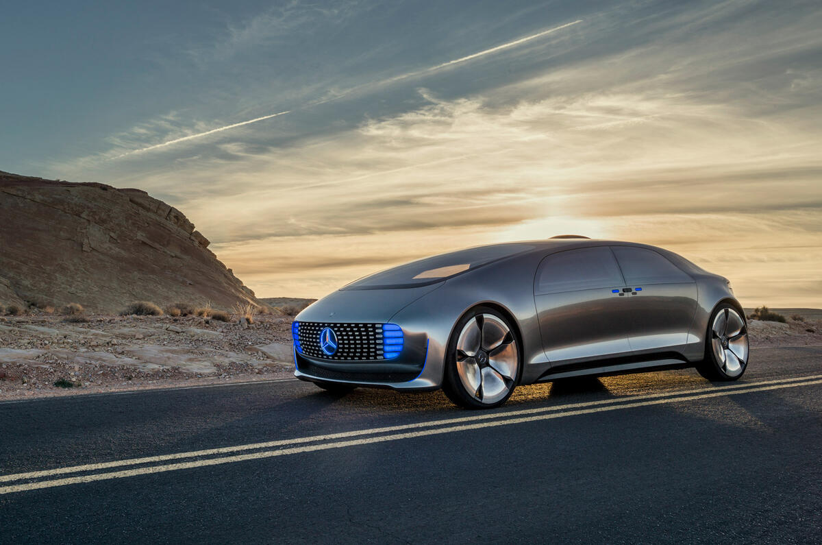 Mercedes reveals self-driving F015 concept ahead of CES | Autocar
