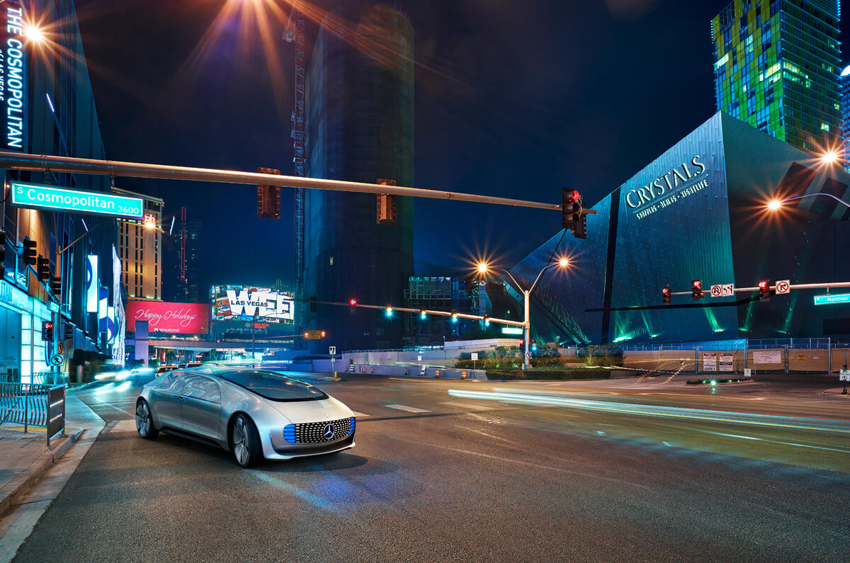 Mercedes reveals self-driving F015 concept ahead of CES | Autocar