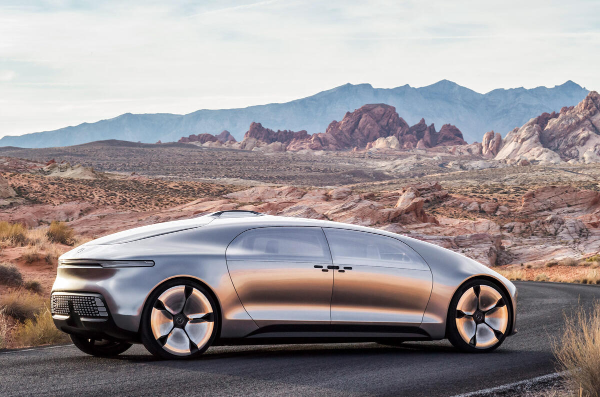 Mercedes reveals self-driving F015 concept ahead of CES | Autocar