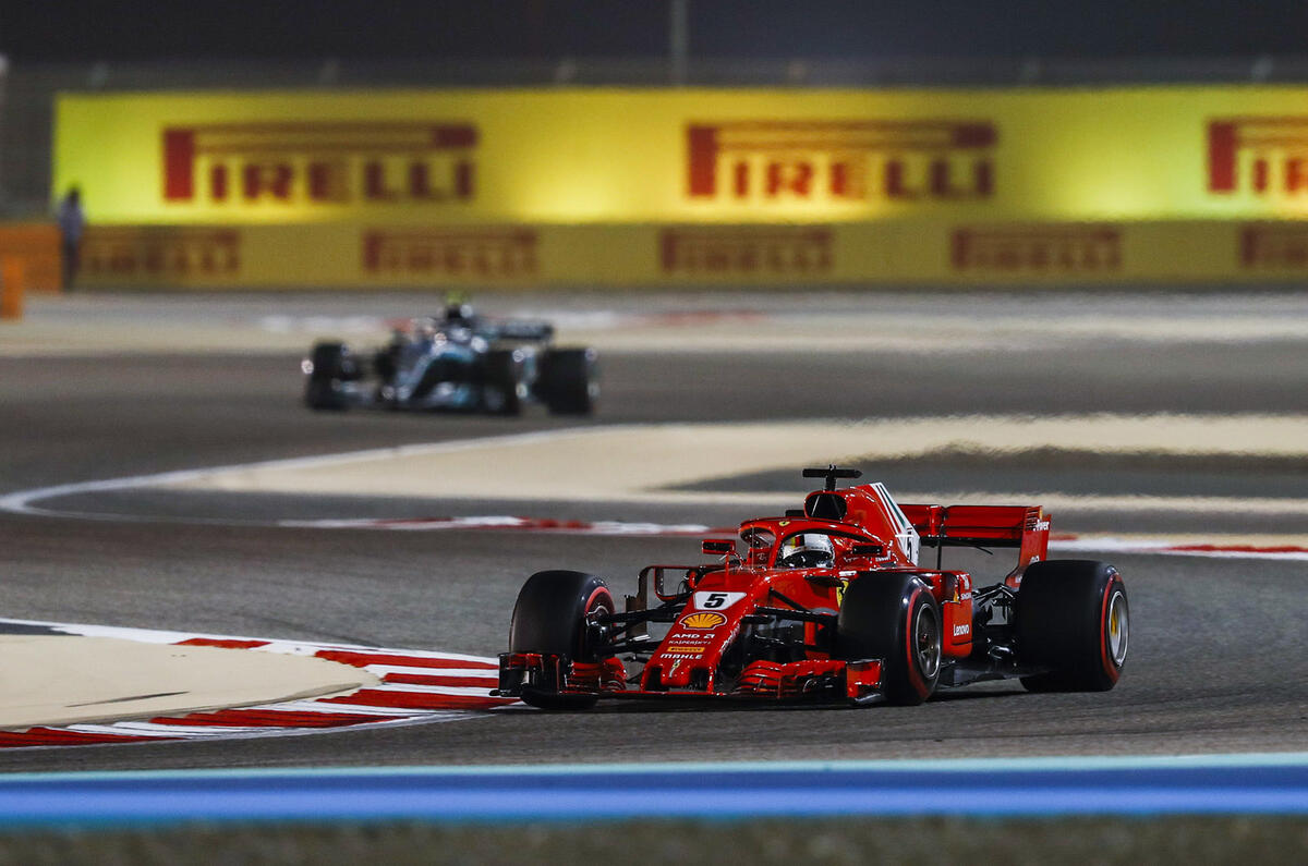 F1 2018: Vettel holds off Bottas for Bahrain win | Autocar