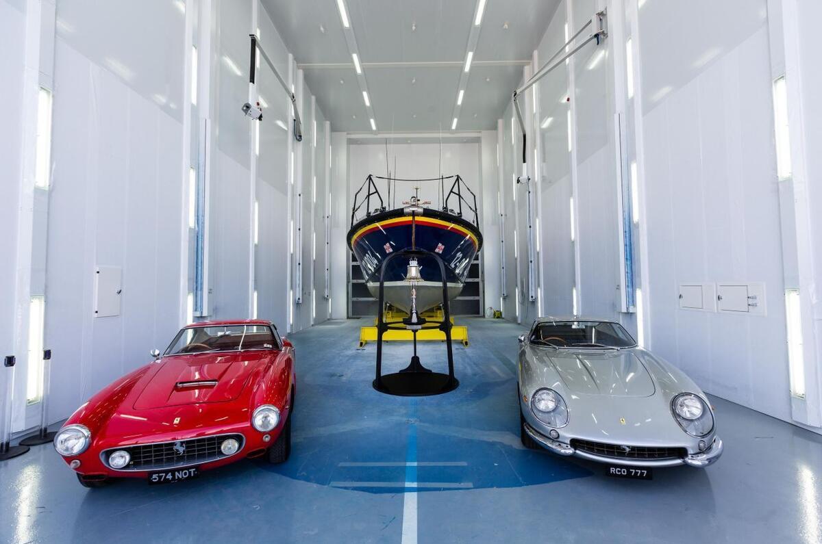 RNLI builds Welsh lifeboat station by selling two classic Ferraris ...
